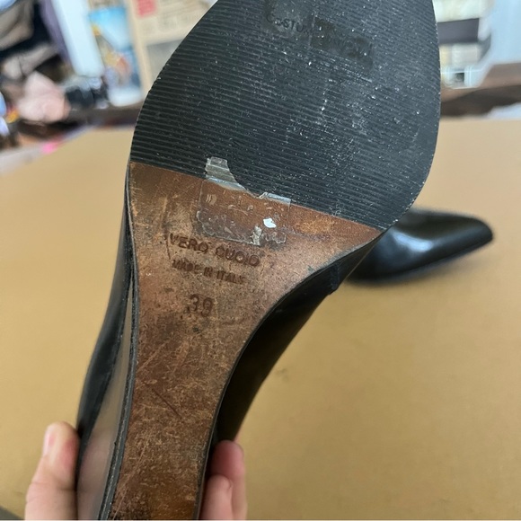 CNC Costume National | Shoes | Costume National Fall 4 Wedge Slit Heel ...